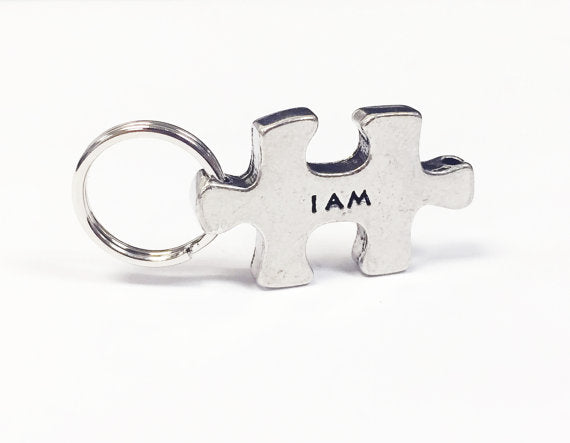 I AM Puzzle Piece Charms, Keychains & Necklaces | Jewelry with meaning ...