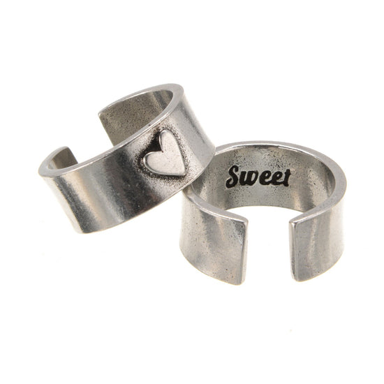 "Hearts of Gold" SWEET Ring | Simple Casual Rings – Whitney Howard Designs