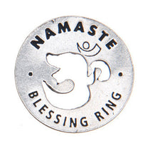 Namaste Blessing Ring Charm Handcrafted Meditation, Yoga & Zen Gifts ...